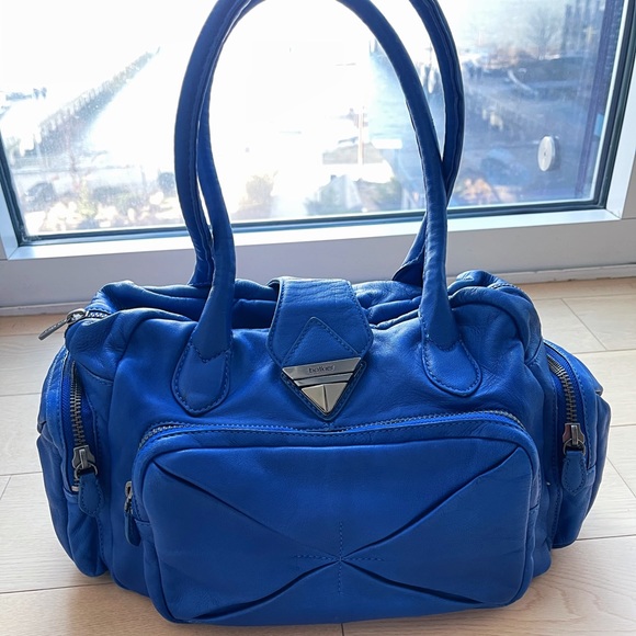 Botkier | Bags | Botkier Cobalt Blue Leather Bag | Poshmark